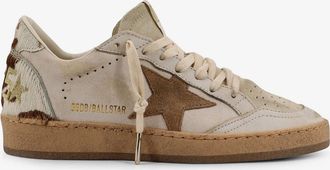 Golden Goose Ball Star leather and suede sneakers - GOLDEN GOOSE DELUXE BRAND - gender_Woman