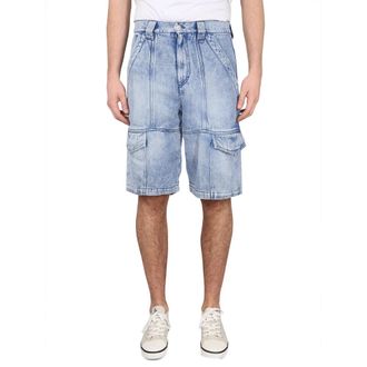 Isabel Marant Timy Shorts - - Shorts - Herren - Blau - 4XS