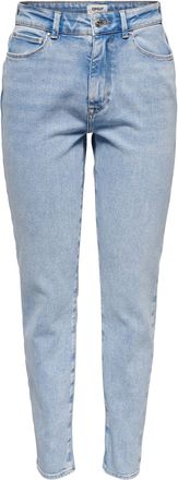 Only Female Mom Jeans ONLEMILY Hohe Taille Gerade geschnitten Jeans