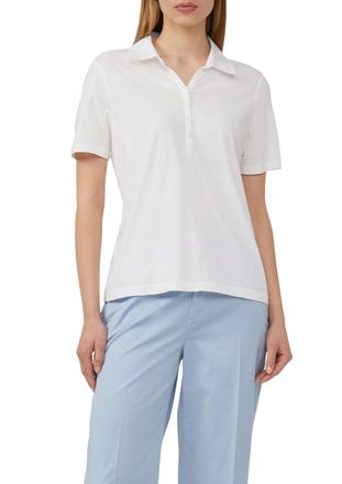 s.Oliver Jersey-Polo mit Knopfleiste