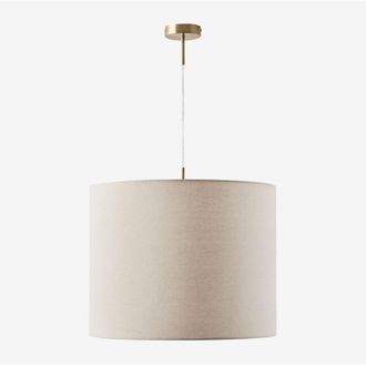 Sklum Suspension en tissu Arlina SKLUM Or - Transparent