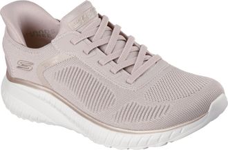 Skechers Bobs Squad Chaos Current Muse, Damen-Sneaker, Naturgold, Gr&ouml;&szlig;e 40