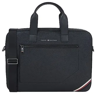 Tommy Hilfiger TH Central Slim Computer Bag AM0AM11579, Sac pour Ordinateur Homme, Noir (Black), OS