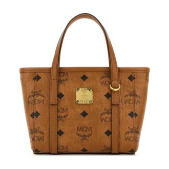 MCM Mcm, Femme, Sacs, Brun, Taille: ONE Size Toni Top-Zip Tote