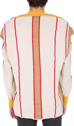 AMBUSH Crew Neck Wool Mix Sweater - Beige