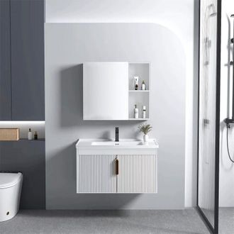 Rea ensemble de meubles de salle de bain avec lavabo AA147 astor white 60CM
