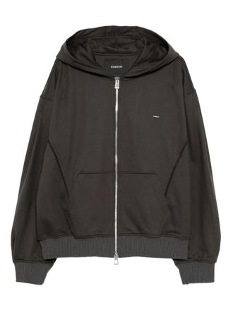 Songzio Hoodie mit Stickerei - Grau