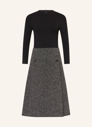 Ted Baker Kleid Ekaad Im Materialmix Mit 3/4-Arm schwarz