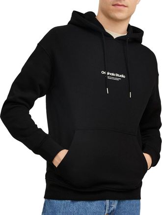 Jack & Jones Herren Hoodie Kapuzenpullover JORVESTERBRO - Relaxed Fit S-XXL, Gr&ouml;&szlig;e:XXL, Farbe:Black 12241687
