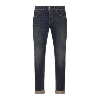 Dondup Blaue Baumwoll-Elastan-Jeans - - Jeans - Herren - Blau - W32