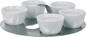 Take 2 Germany Take2 27001 Miro EiertablettSet, Edelstahl Porzellan