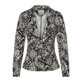 Ichi Ichi, Femme, Vestes, Multicolore, Taille: 46 FR Blazers