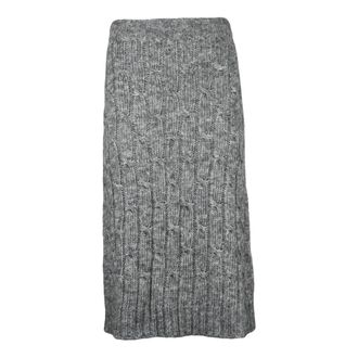 Max Mara Longuette - - Skirts - Damen - Grau - XS