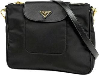 Prada Sac bandouli&egrave;re Pre-owned - Femme - Pre-owned - Noir - Taille: ONE Size