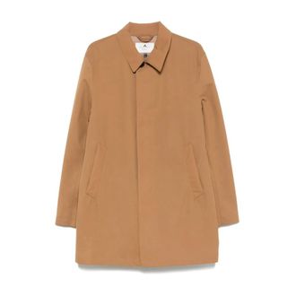 Peuterey Beiger Mantel mit Knopfverschluss - - Jackets - Herren - Beige - L