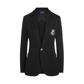 Polo Ralph Lauren Schwarzer strukturierter Blazer - - Jackets - Damen - Schwarzk - S