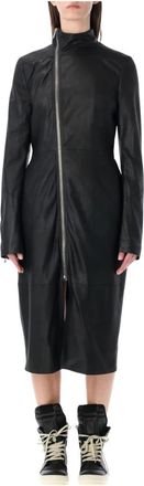 Rick Owens Gary Coat - - Dresses - Damen - Schwarzk - L
