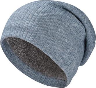 Generic Bonnet Femme Hiver Bonnet Femme Chapeau Femme Hiver Confortable Classique - Uni &Eacute;pais Unisexe Hiver, Tricot Chaud Et Confortable, Parfait pour Homme E