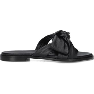 Stefano Lauran Elegante Schwarze Sommer Pantoletten - - Shoes - Damen - Schwarzk - 38 EU