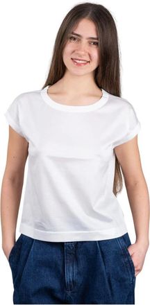 Circolo 1901 Femme, Tops, Blanc, Taille: 40 FR T-Chemises