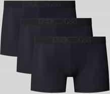 HOM Boxershorts mit elastischem Logo-Bund im 3er-Pack
