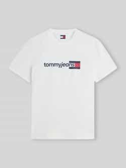 Tommy Jeans Regular Fit T-Shirt aus reiner Baumwolle