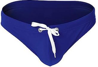 Generic Slips Hommes Sexy Erotique Sous-v&ecirc;tements avec Cordon de Serrage Couleur Unie Sous-v&ecirc;tements Hommes Confortable Hommes S&eacute;chage Rapide Slip Ami, Bu2, X