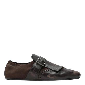 Prada Herren, Schuhe, Braun, 41 1/2 EUGr&ouml;&szlig;e