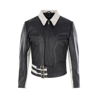 Enfants Riches Deprimes Homme, Vestes, Noir, Taille: XL Leather Outerwear Enfants Riches D&eacute;prim&eacute;s