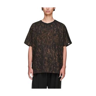 adidas 006 Logo Oversize T-Shirt - Homme - Tops - Noir - Taille: S