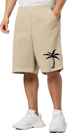 Generic Kurze Hosen Herren Sport, Große Größe Shorts Herren Knielang mit Kordelzug, Einfarbig Sportshorts Casual Jogginghose Freizeithose mit Taschen Leichte 