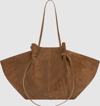 Yuzefi Sac Large Mochi Su&eacute;d&eacute; Cognac