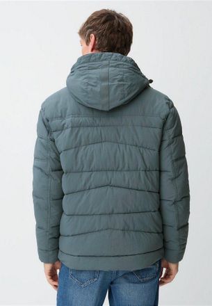 Camel Active Winterjacke mit abnehmbarer Kapuze Langarm