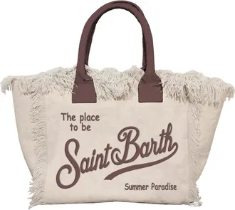 MC2 Saint Barth Femme, Sacs, Gris, Taille: ONE Size Vanity Tote Bag
