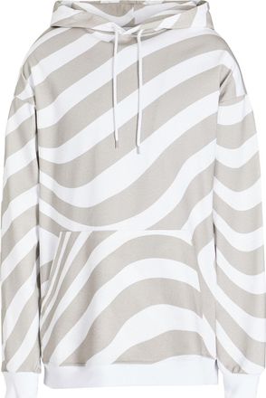 8 by YOOX STRIPED ORGANIC COTTON SWEATSHIRT