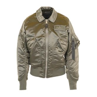 Alpha Industries Bomber Cwu-45/P Base UV - Femme - Vestes - Vert - Taille: 42 FR