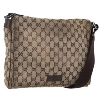 Gucci Sac bandouli&egrave;re vintage Pre-owned - Femme - Pre-owned - Beige - Taille: ONE Size