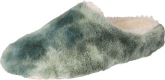 Cosmos Comfort Damen 6263-702 Hausschuh, grün, 37 EU