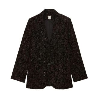 Ines De La Fressange Thad&eacute;e Jacke - - Jackets - Damen - Schwarzk - M