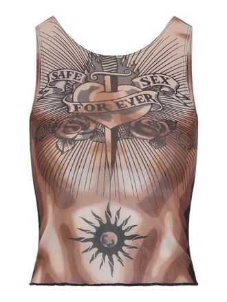 Jean Paul Gaultier Top - Noir