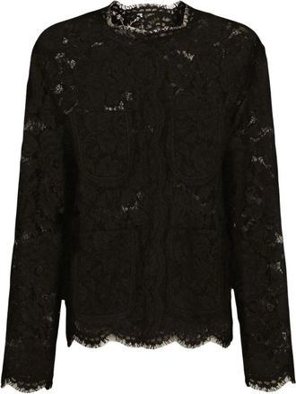 Dolce & Gabbana Giacca - Femme - Vestes - Noir - Taille: 48 FR