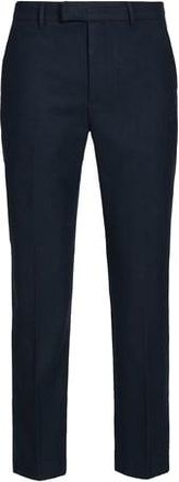 Selected Pantalon droit en laine m&eacute;lang&eacute;e