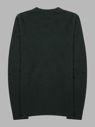 Alysi Merino Wool and Cashmere Sweater - Green