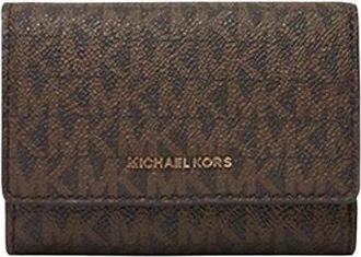 Michael Kors Femme, Accessoires, Brun, Taille: ONE Size Md Trifold Wallet