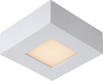 Lucide BRICE-LED - Deckenleuchte Badezimmer - LED Dim. - 1x8W 3000K - IP44 - Weiß