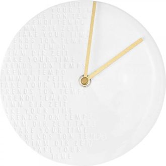 Räder Wanduhr Nimm dir Zeit D:18cm H:3,5cm