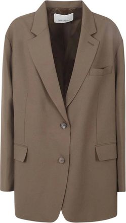 Frankie Shop Damen, Jacken, Braun, XSGr&ouml;&szlig;e