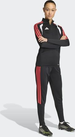 adidas adidas Performance - Tiro 26 League - Pantalon de sport coupe classique - Noir/rouge semi-lucide
