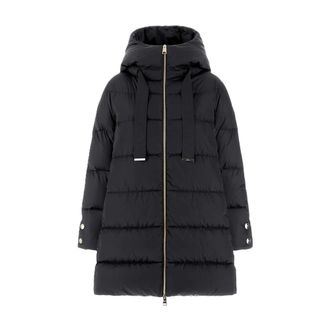 Herno A-Shape Daunenjacke - - Coats - Damen - Schwarzk - XL