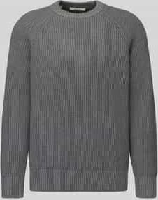 Selected Regular Fit Pullover aus reiner Baumwolle Modell BRAUN
